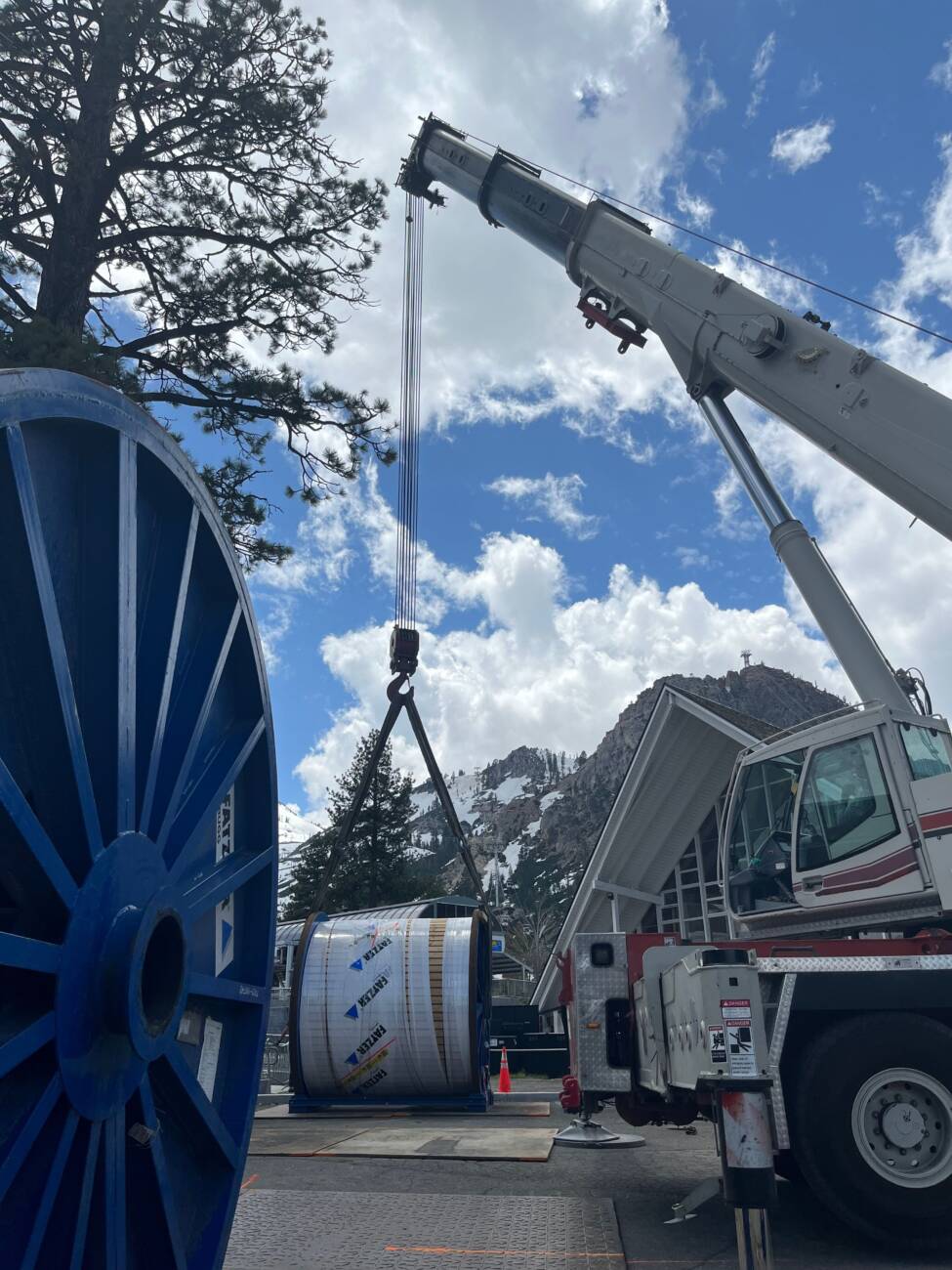 Operations Blog: Funitel Haul Rope Project Updates - Palisades Tahoe at ...