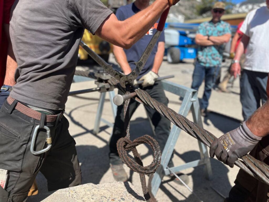 Operations Blog: Funitel Haul Rope Project Updates - Palisades Tahoe at ...